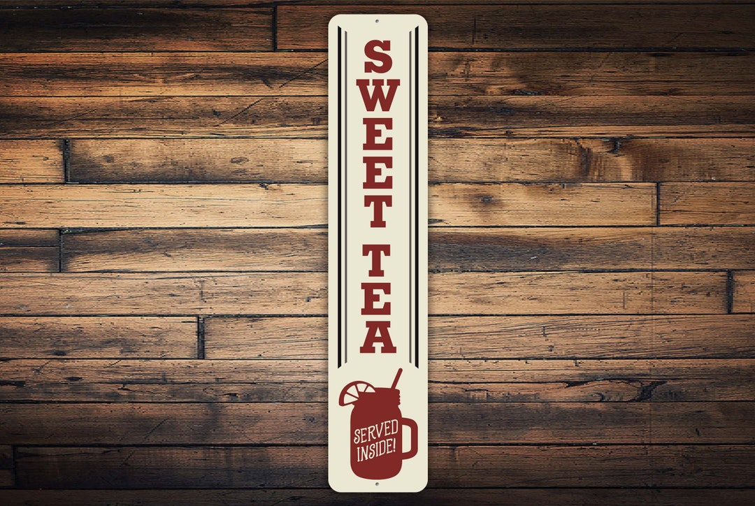 Sweet Tea Sign, Farmhouse Sign, Kitchen Decor, Tea Bar Sign, Farmhouse ...