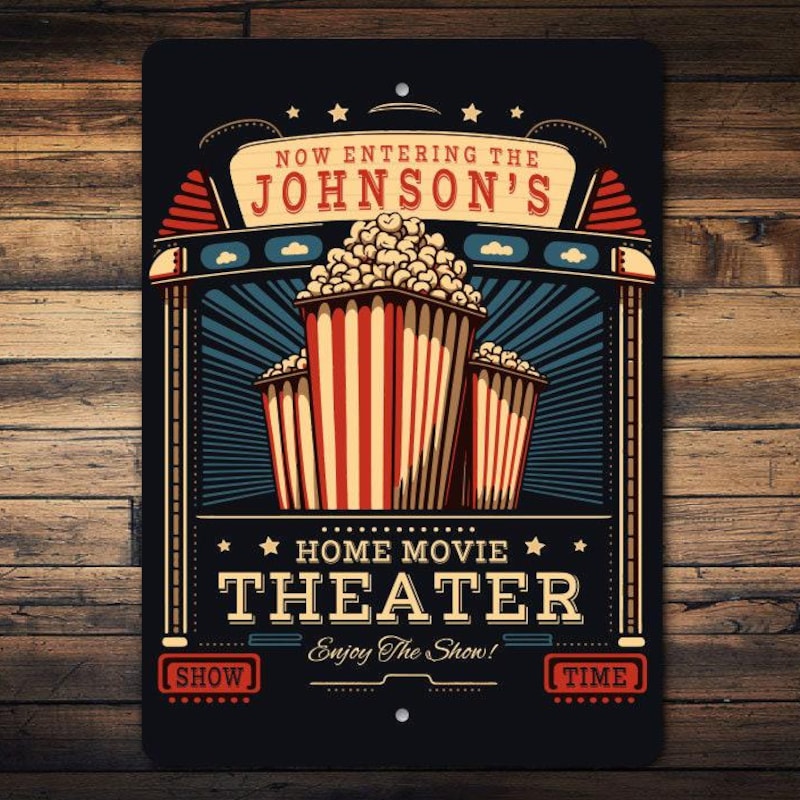 Movie Theater Sign - Etsy