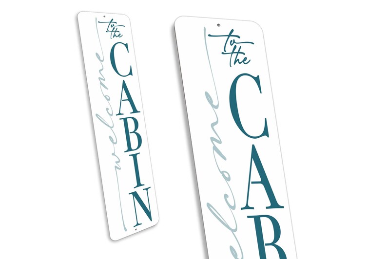 Welcome to the Cabin Sign, Cabin Welcome Sign, Front Door Sign, Cabin ...