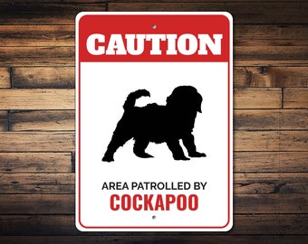 Cockapoo on Board Sign, Cockapoo Dog Sign, Fur Baby Sign, Cockapoo Dog ...