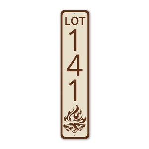 Camping Lot Spot Sign, Camping Lot Number Sign, Camper Number Sign ...