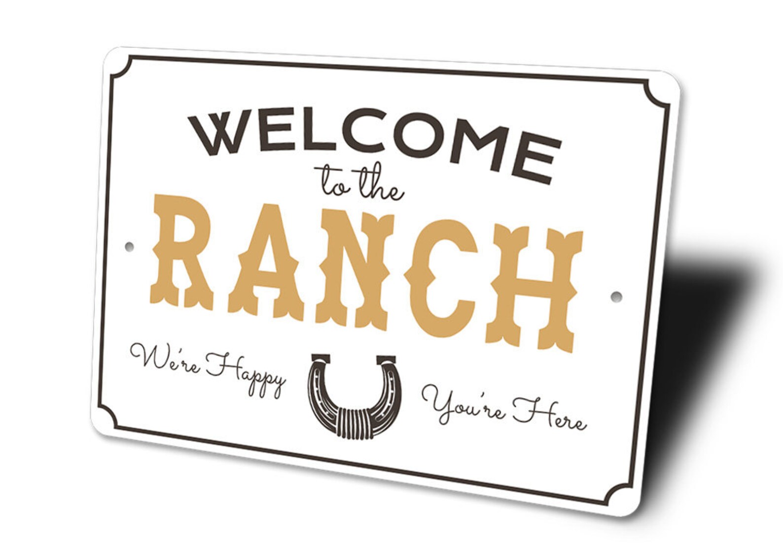 Welcome to the Ranch Cowboy Ranches Old Western Country | Etsy