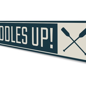 Paddles up Sign, Paddle Decor, Paddle Sign, Paddle Gift, Stand up ...