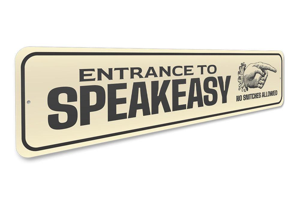 Speakeasy Entrance, Enter Bar Here, Speakeasy Decor Sign, Funny Bar ...