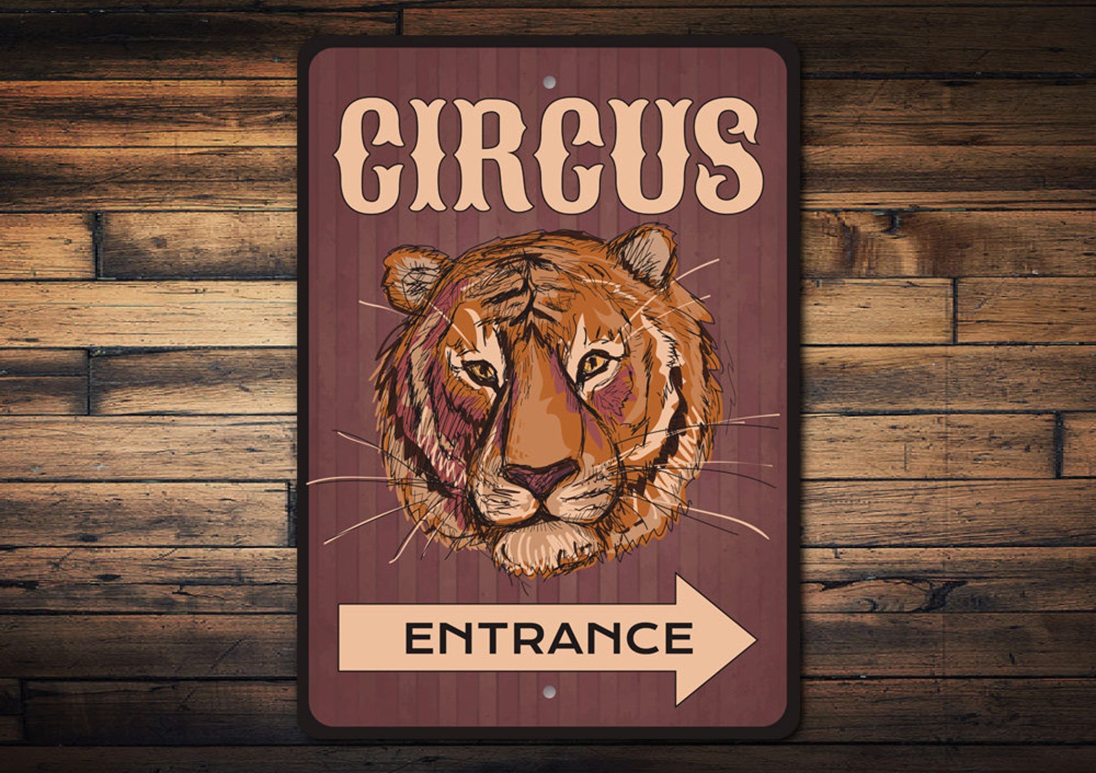 Circus Entrance Sign Circus Entry Circus Sign Vintage - Etsy