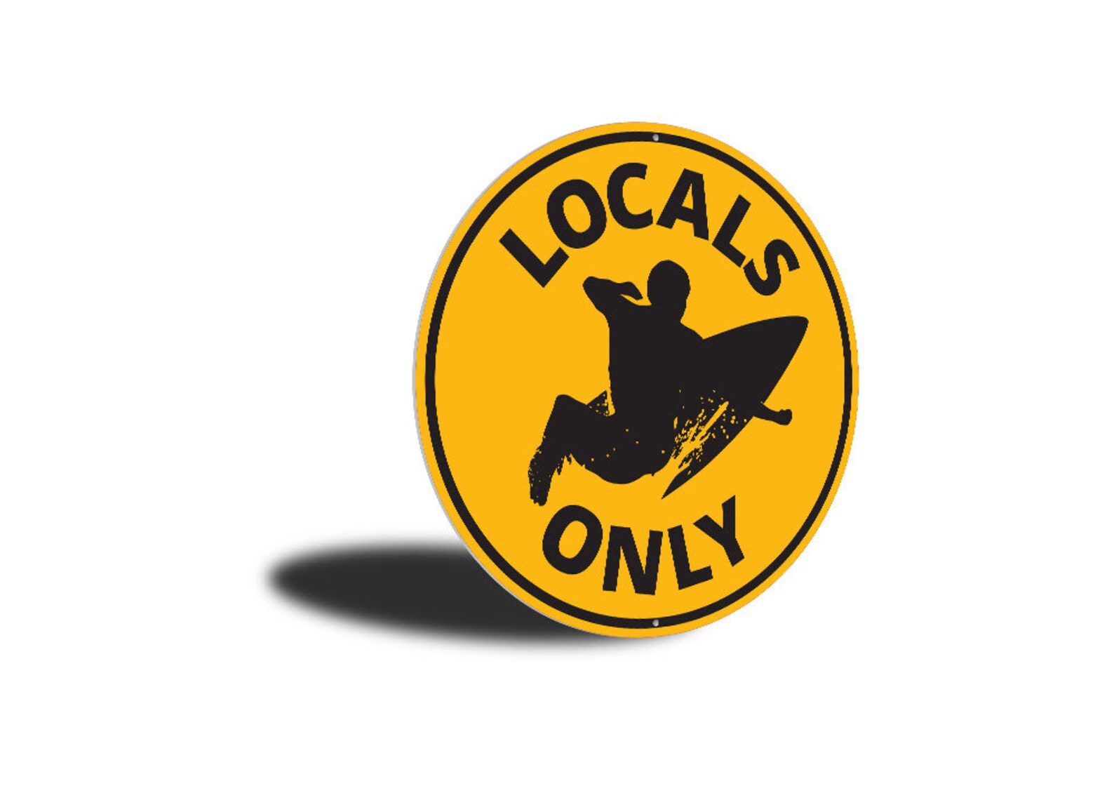 Locals Only Sign Local Surfers Sign Local Surfing Surf - Etsy