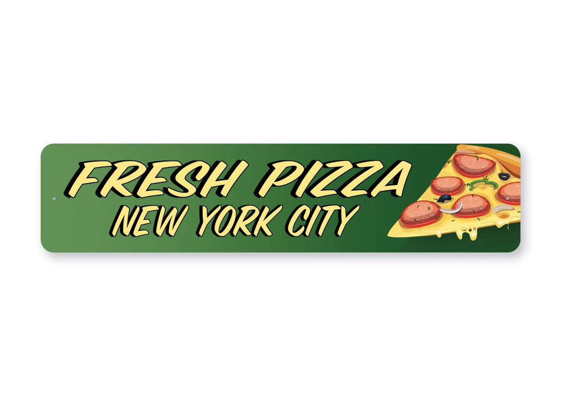 Fresh Pizza Sign Pizza Location Pizza Shop Sign Pizza - Etsy