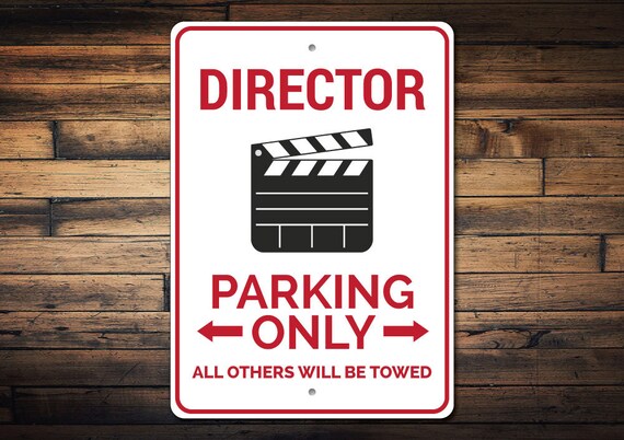 Director Parking Sign Director Sign Director Gift Director | Etsy