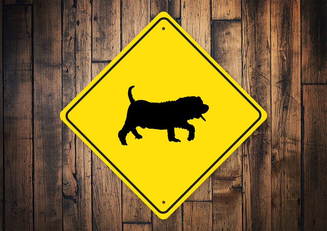 Shar-pei Dog Sign, Shar-pei Crossing Sign, Shar-pei Crossing, Shar-pei ...