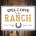 Welcome to the Ranch Cowboy Ranches Old Western Country - Etsy