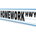 Homework Sign Homework Decor School Work Sign School Decor - Etsy