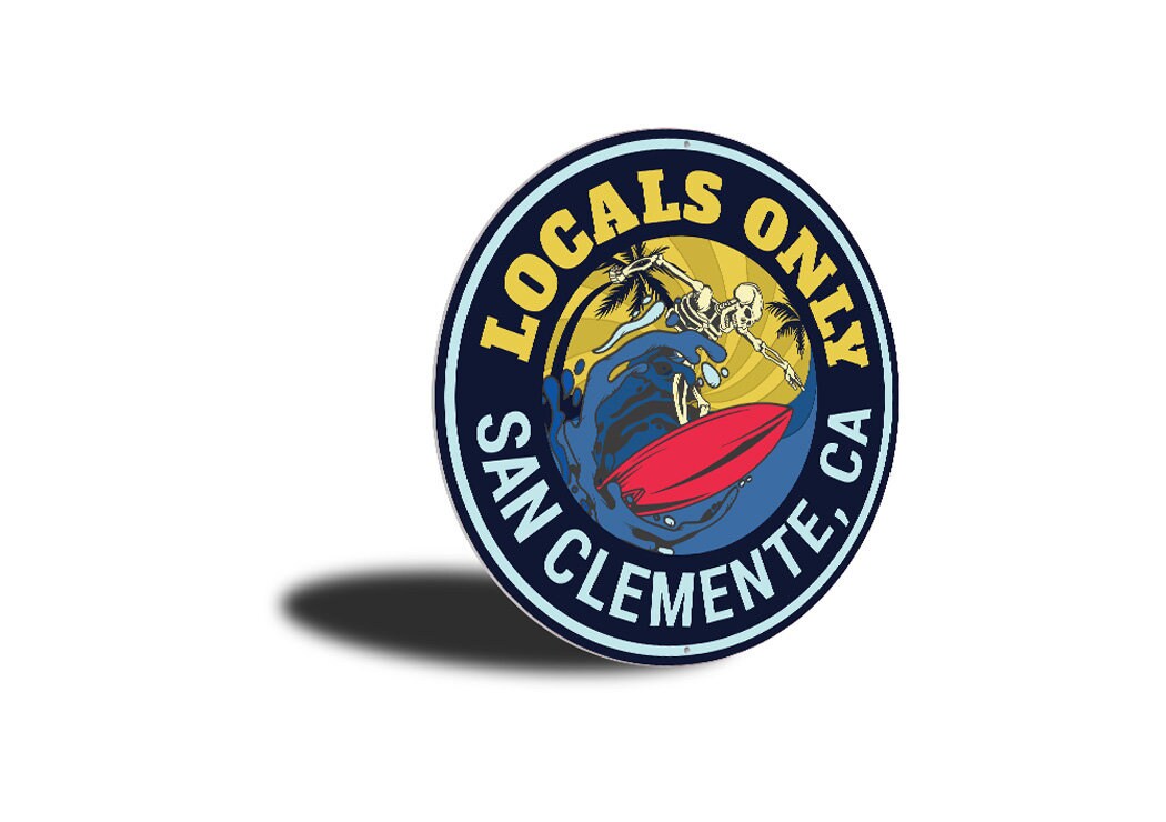 Locals Only Surf Surfer Decor Sign for Surf Surfer Home - Etsy
