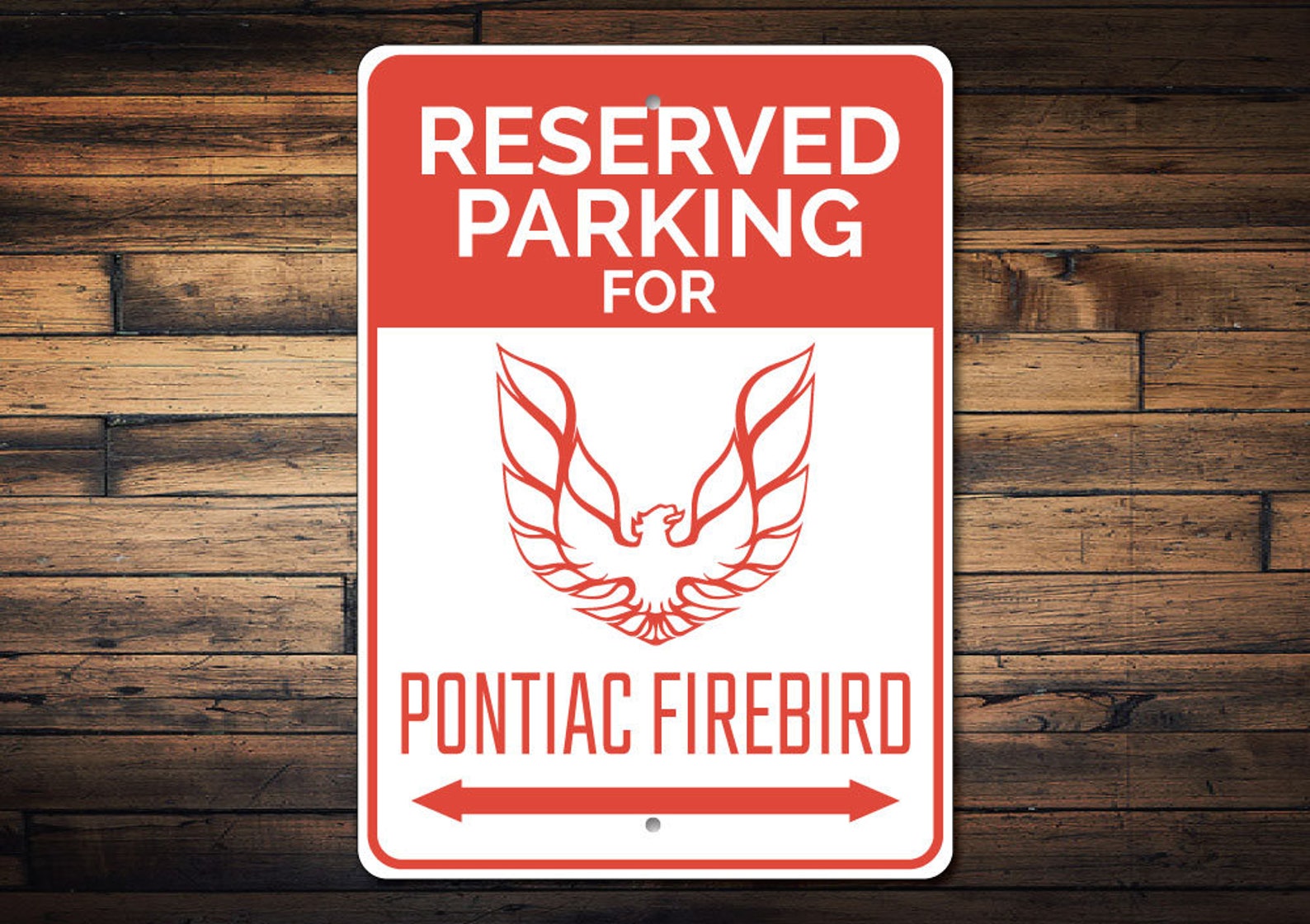 Pontiac Firebird Parking Sign Firebird Gift Firebird Logo - Etsy