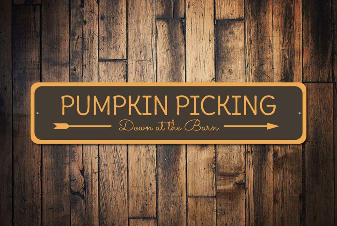Pumpkin Picking Sign, Pumpkin Decor, Fall Sign, Fall Decor, Pumpkin ...