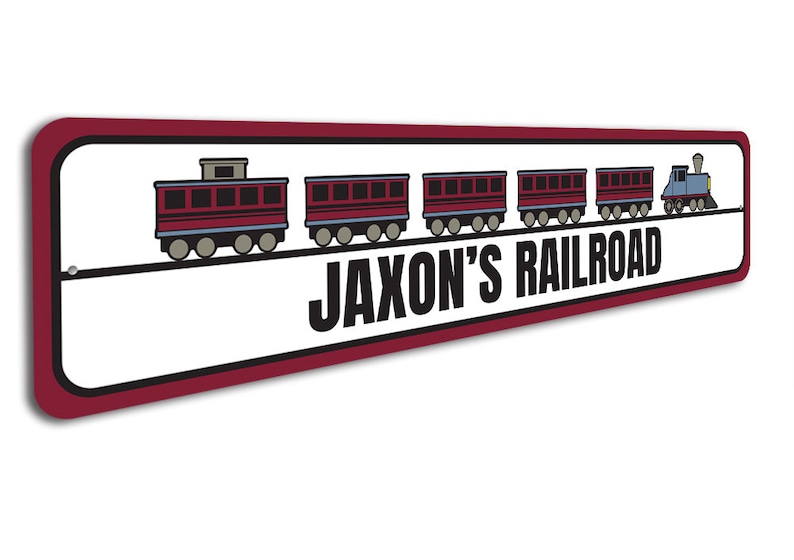 Kid Train Room Sign Custom Train Room Sign Train Train - Etsy