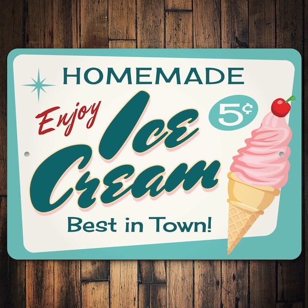Ice Cream Sign - Etsy