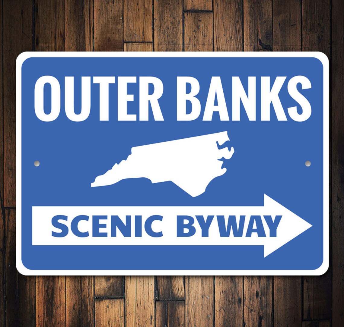 Outer Banks Sign Surf Sun and Sand Surfing Sign North - Etsy