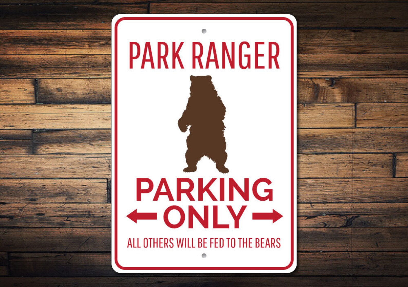 Park Ranger Sign Park Ranger Parking Sign Ranger Gift Park | Etsy