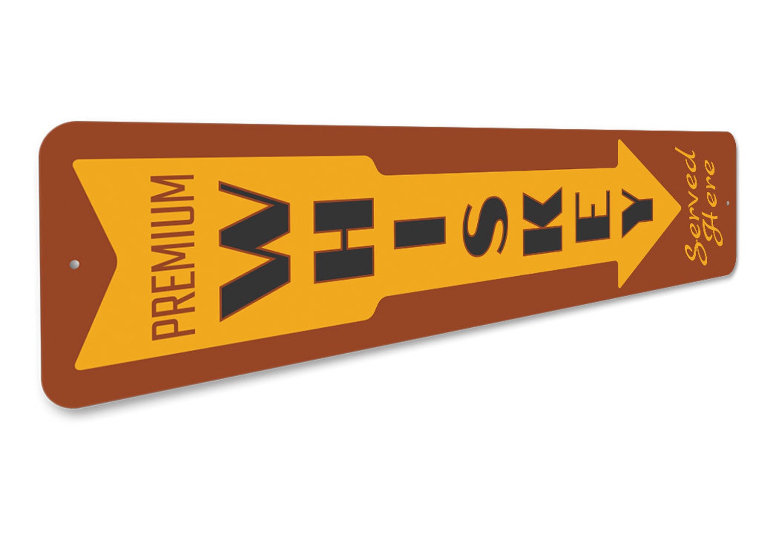 Premium Whiskey Sign Whiskey Bar Sever Bar Sign Beer Lover | Etsy