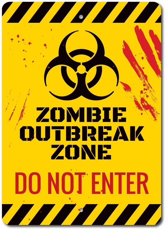 No Zombie Sign