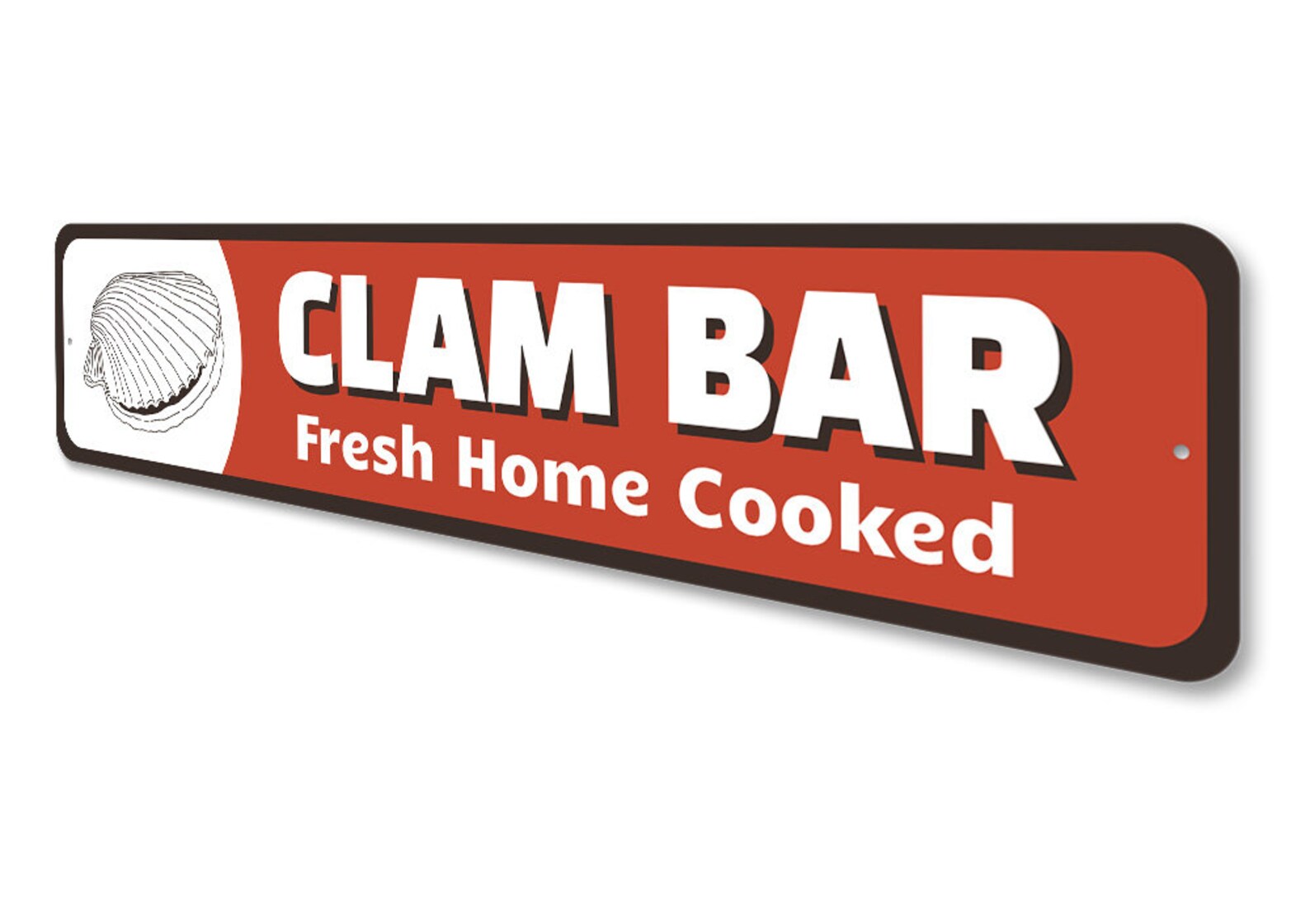 Clam Bar Signs Fresh Clam Sign Clam Bar Decor Ocean Gift - Etsy