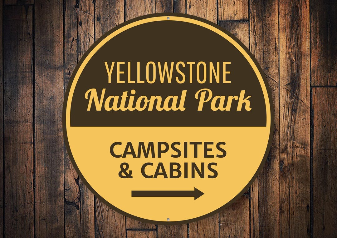 Yellowstone National Park, Yellowstone Park, National Park Sign ...