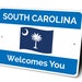 South Carolina Signs Metal Carolina Sign SC Decor Carolina - Etsy