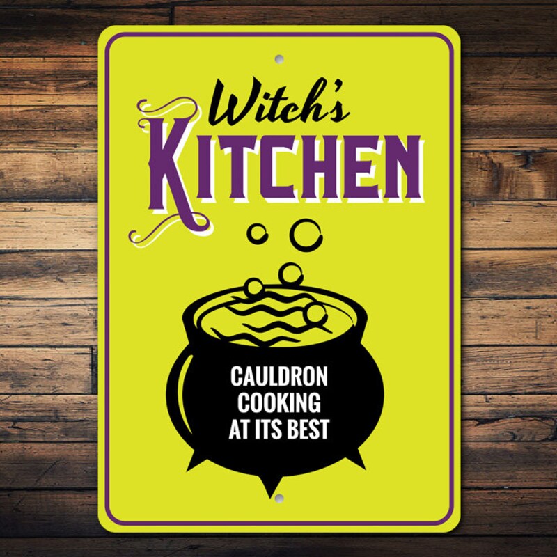 Kitchen Witch Sign - Etsy