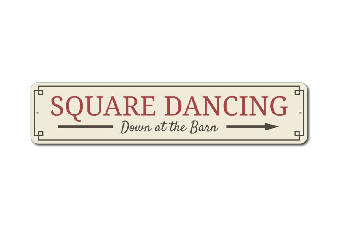 Square Dancing Sign Square Dancing Decor Square Dancer Gift - Etsy
