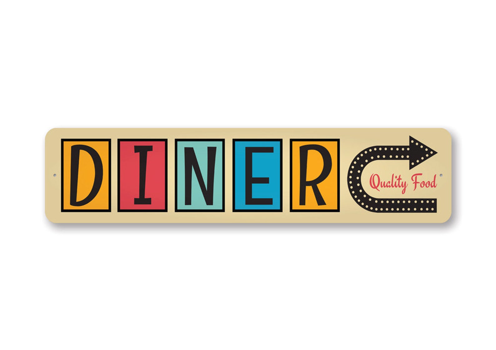 Vintage Diner 1920 Diner Sign Diner Decor Kitchen Sign Old - Etsy