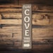 Cove Beach Sign, Custom Beach Name, This Way Arrow Sign, Secret Cove ...