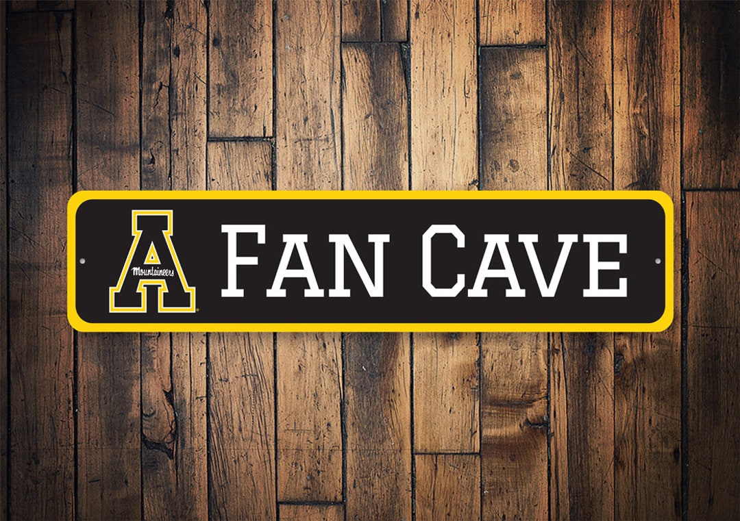 App State Mountaineers Fan Cave Sign, Mountaineers Pride, App State ...