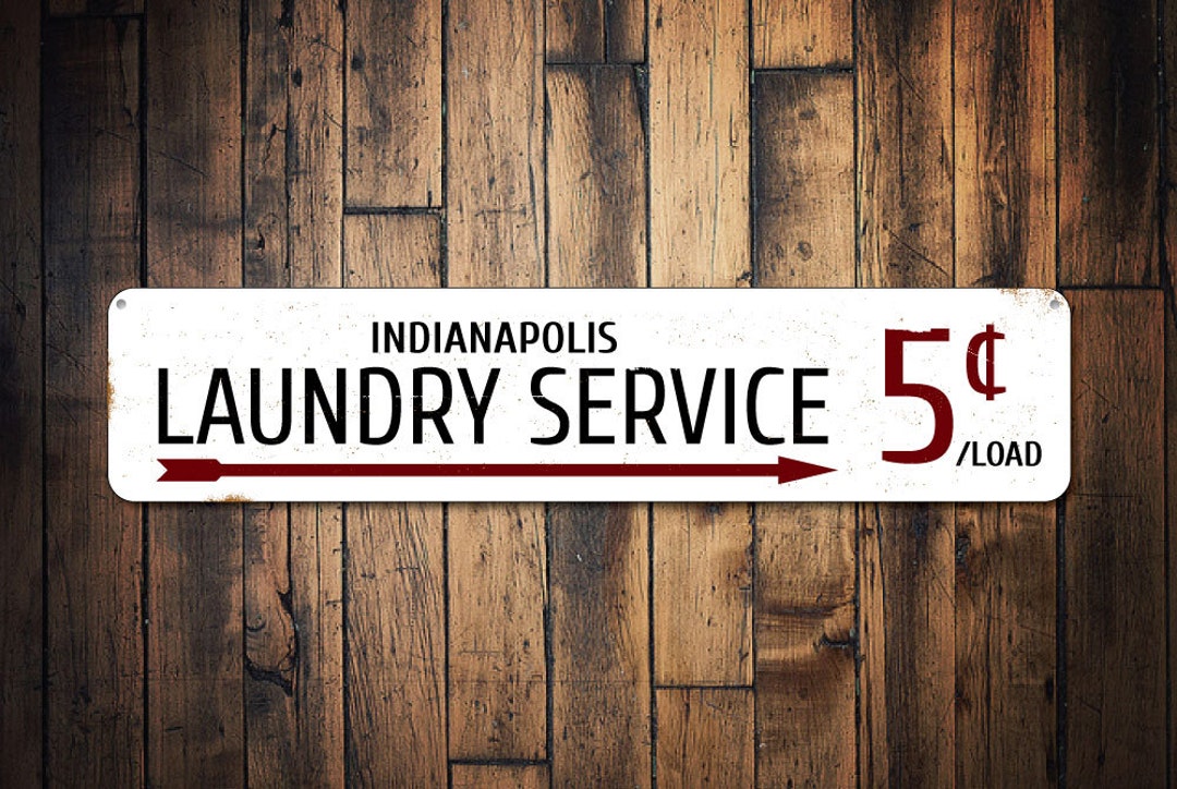 Laundry Service Sign Personalized Decor for Laundry Room - Etsy