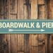Boardwalk & Pier Sign, Pier Decor, Boardwalk Sign, Boardwalk Decor ...