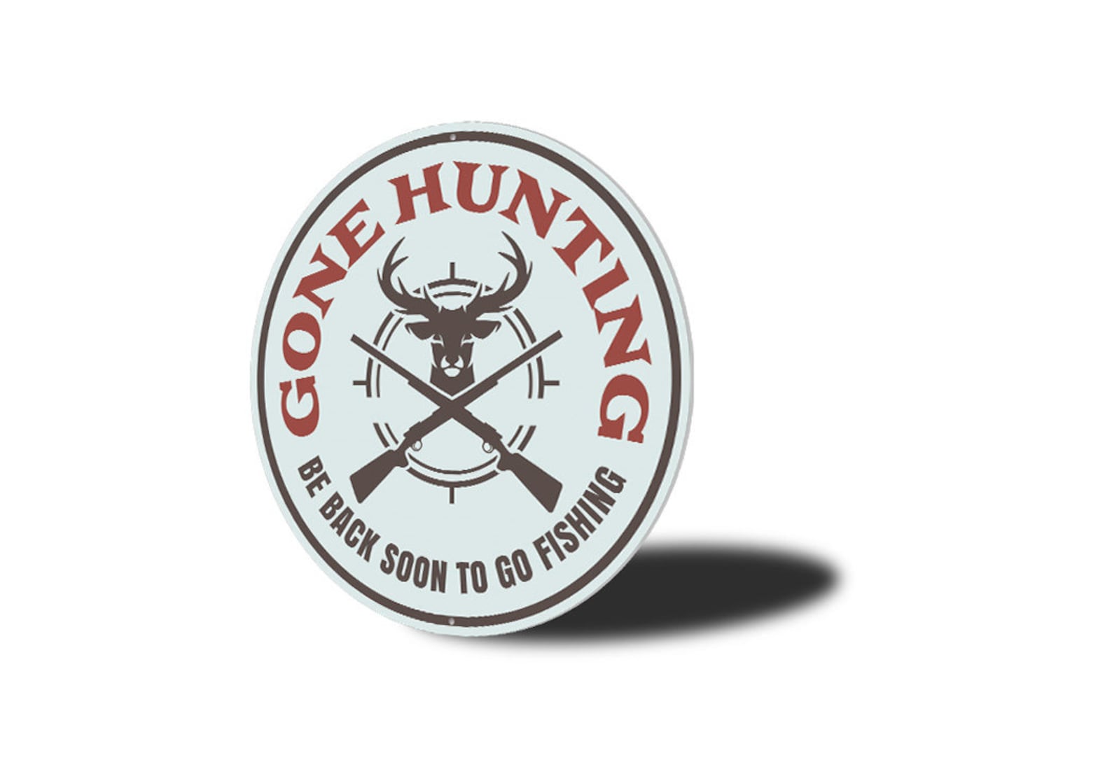 Gone Hunting Sign Deer Lovers Deer Hunting Decor Deer Hunt - Etsy Canada