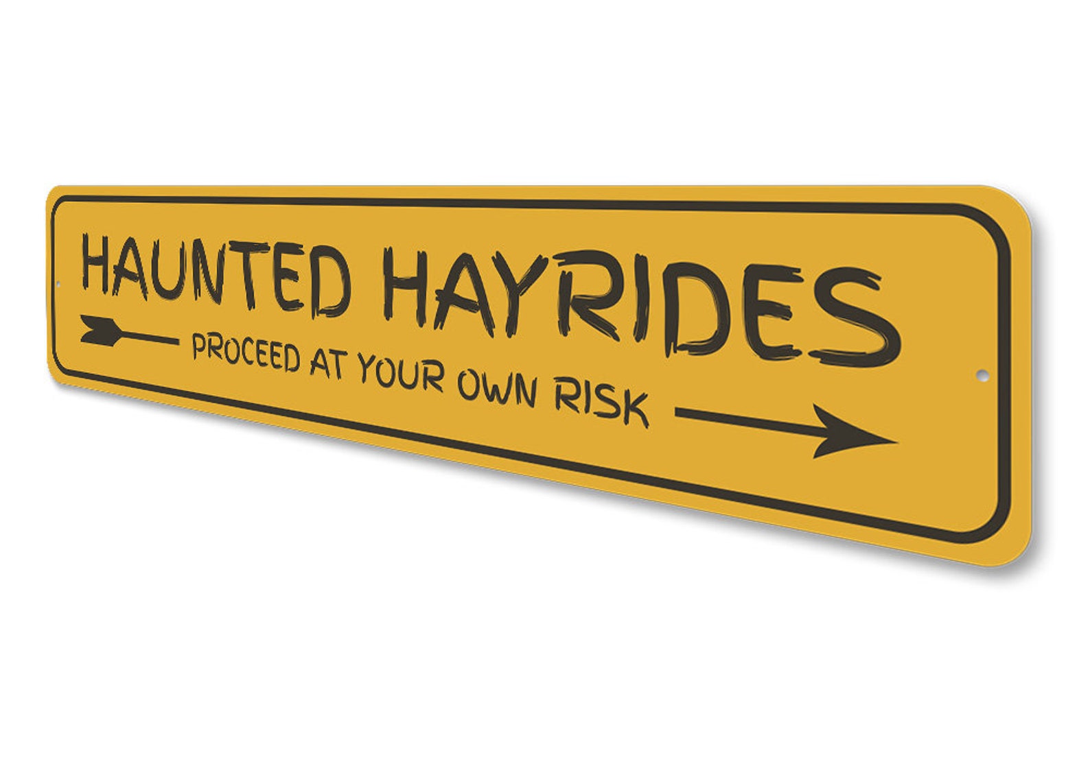 Haunted Hayride Sign Hayride Adventures Haunted Rides - Etsy