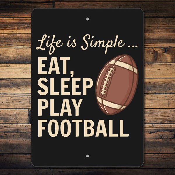 Football Sign - Etsy