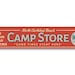 Camp Store Sign, Camping Family, Camp Living Here, Aluminum Camping ...