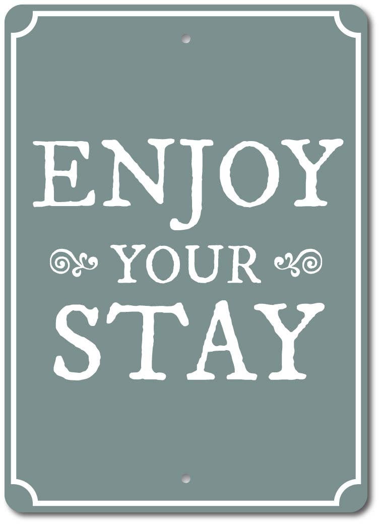 Enjoy Your Stay Sign Guest Room Decor Guest Room Sign Guest | Etsy