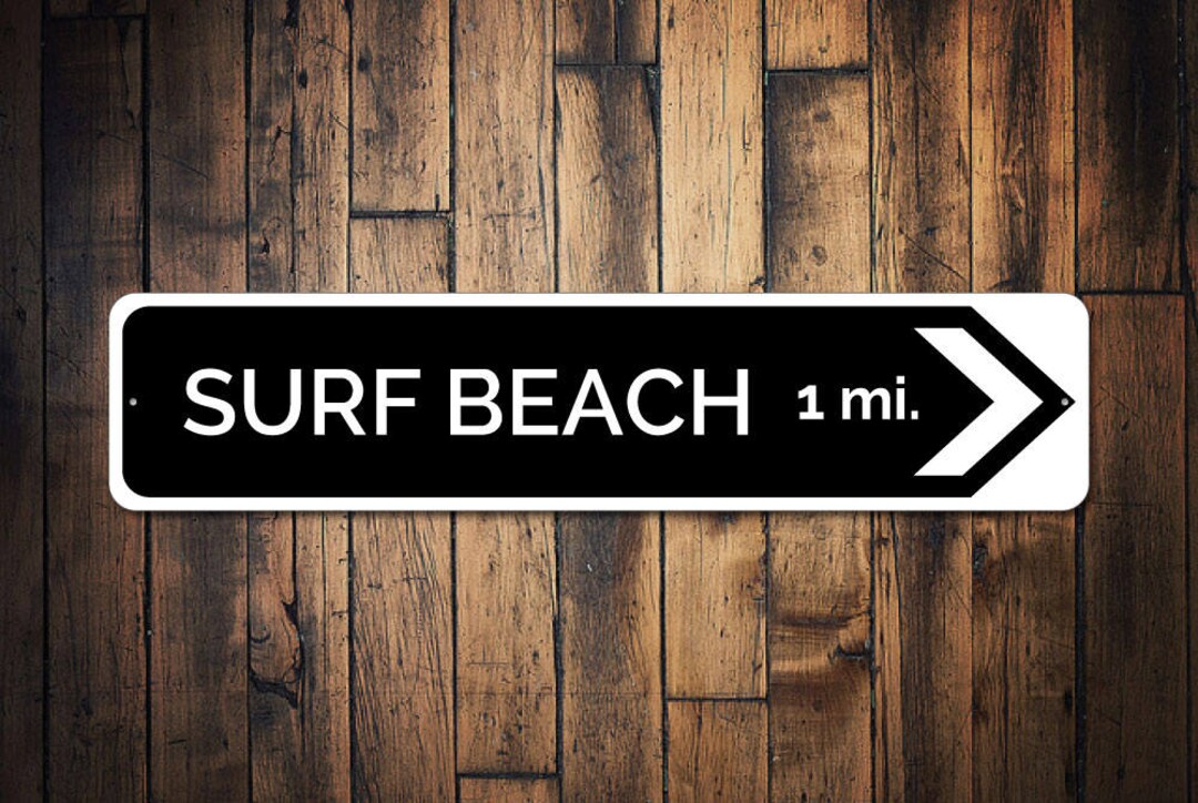 Surf Beach Sign, Surfing Decor, Surfing Sign, Surfer Gift, Surf Party ...