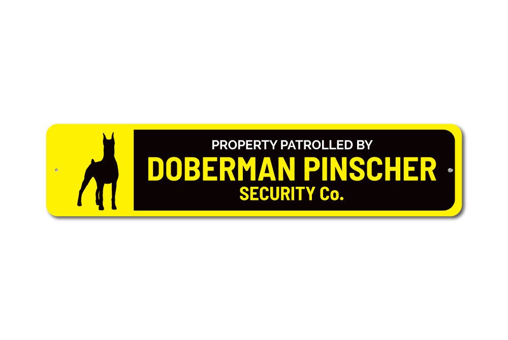 Dog Security Co. Sign Guard Dog Gift Guard Dog Sign - Etsy