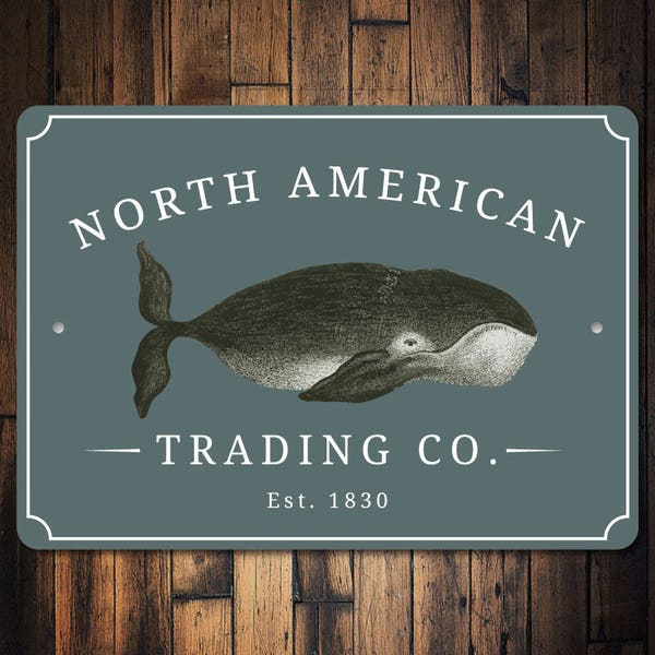 Whale Trade Sign - Etsy