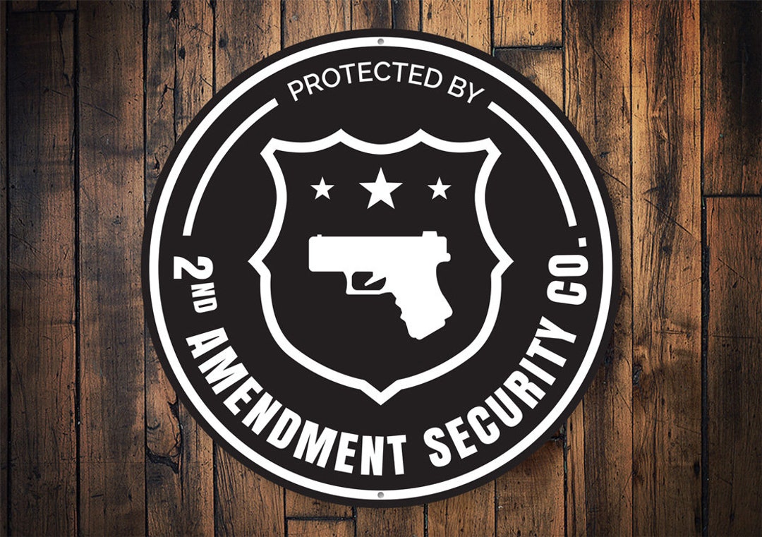 2nd Amendment Security, 2nd Amendment, Gun Supporter, Free Country Sign ...