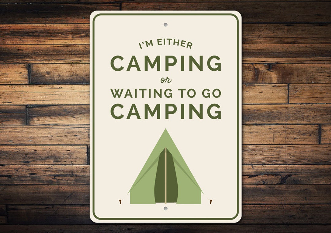 Camping Lifestyle Sign, Happy Camp Sign, Camper Life Decor, Camping ...