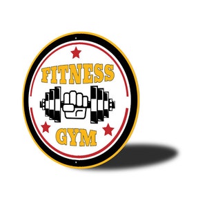 Fitness Gym Sign, Custom Gym Sign, Custom Gym, Gym Gift, Family Gym ...