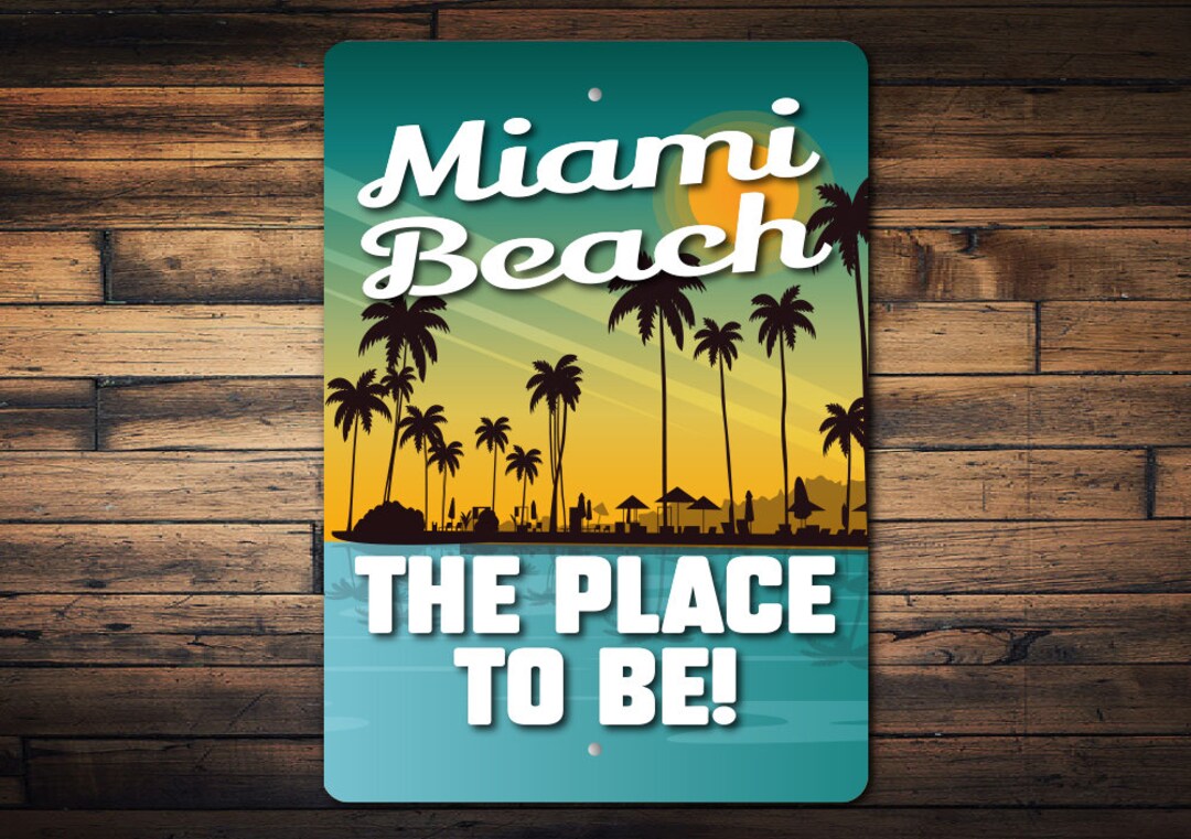 Custom Beach Location Sign, Beach Place Decor, Decor for Beaches, Cute ...