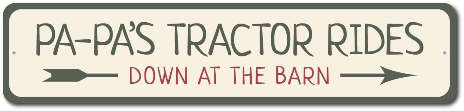 Tractor Rides Sign, Papa Gift, Papa Sign, Tractor Ride Sign, Barn ...