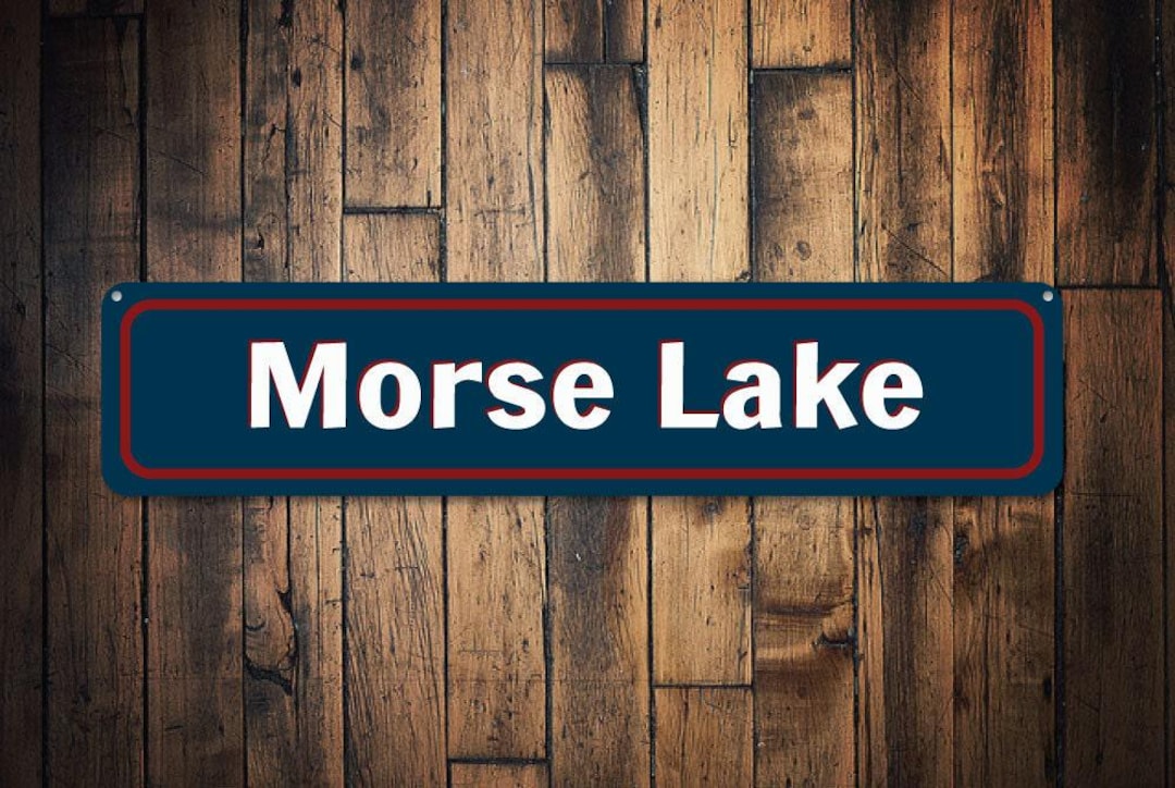 Lake Sign, Custom Lake Name Sign, Lake House Decor, Lake Decor, Metal ...