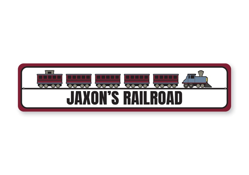 Kid Train Room Sign Custom Train Room Sign Train Train - Etsy
