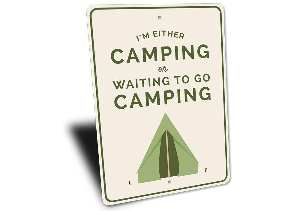 Camping Lifestyle Sign, Happy Camp Sign, Camper Life Decor, Camping ...